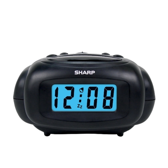 Sharp | Wall Decor | Nwt Sharp Digital Alarm Clock Lcd Display Battery ...